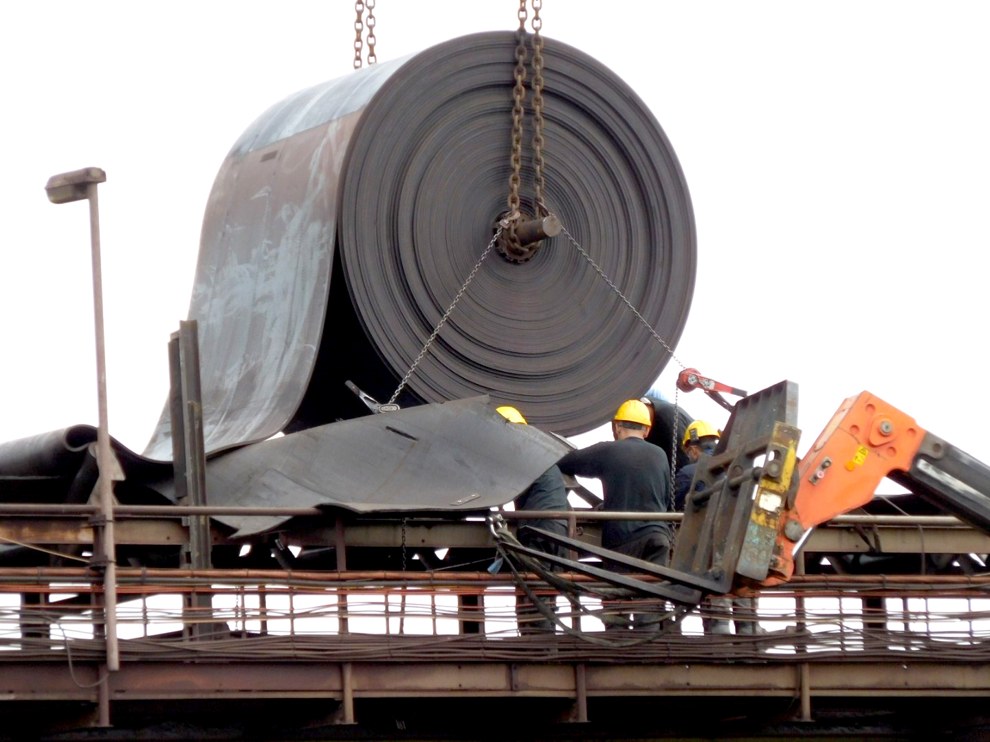 Bandes transporteuses en caoutchouc - MBS
