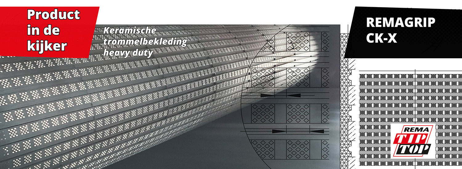 Product in de kijker : Trommelbekleding REMAGRIP CK-X - MBS
